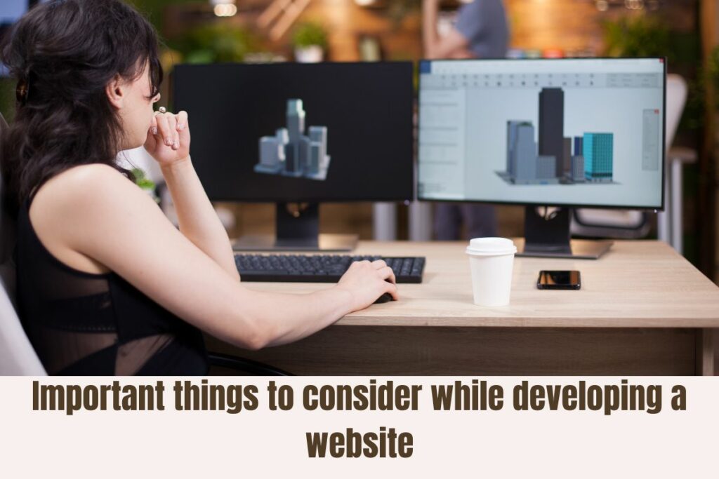 Important things to consider while developing a website | Xminds